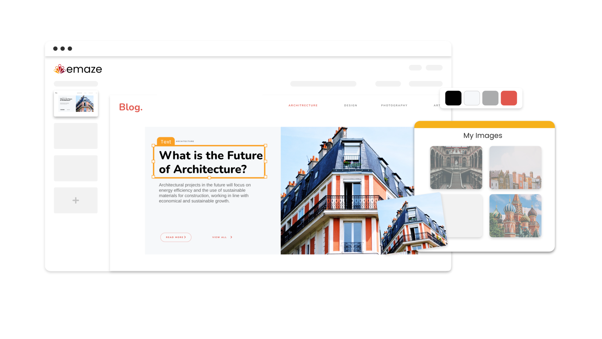 Crea tu blog de ensueño con nuestras plantillas de blog | emaze