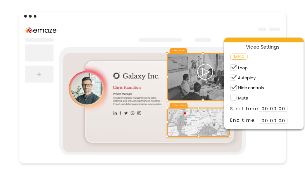 Crea una Tarjeta de Presentación Digital en Minutos | emaze